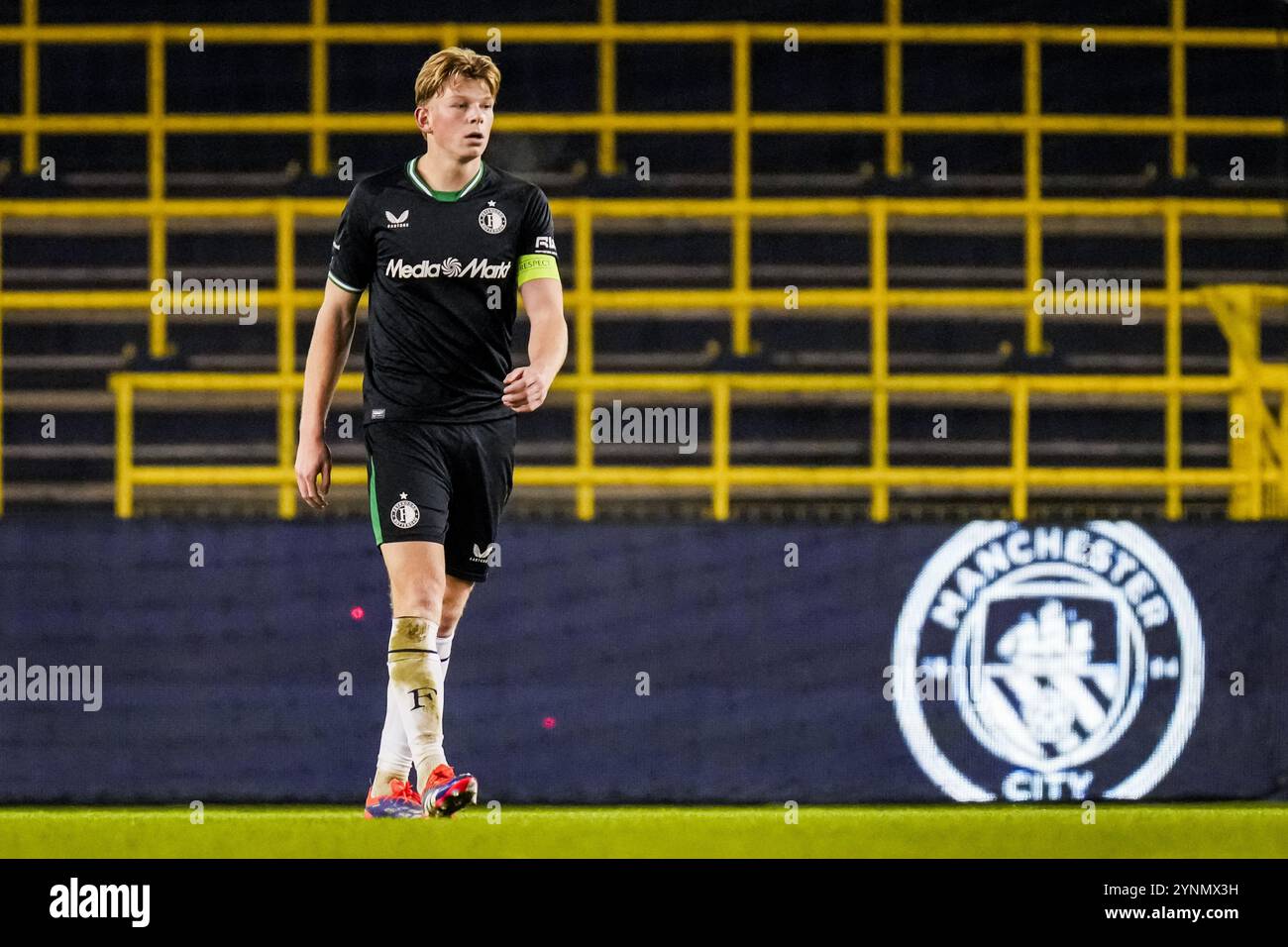 Manchester - Jan Plug of Feyenoord O19 during the fifth round of new ...