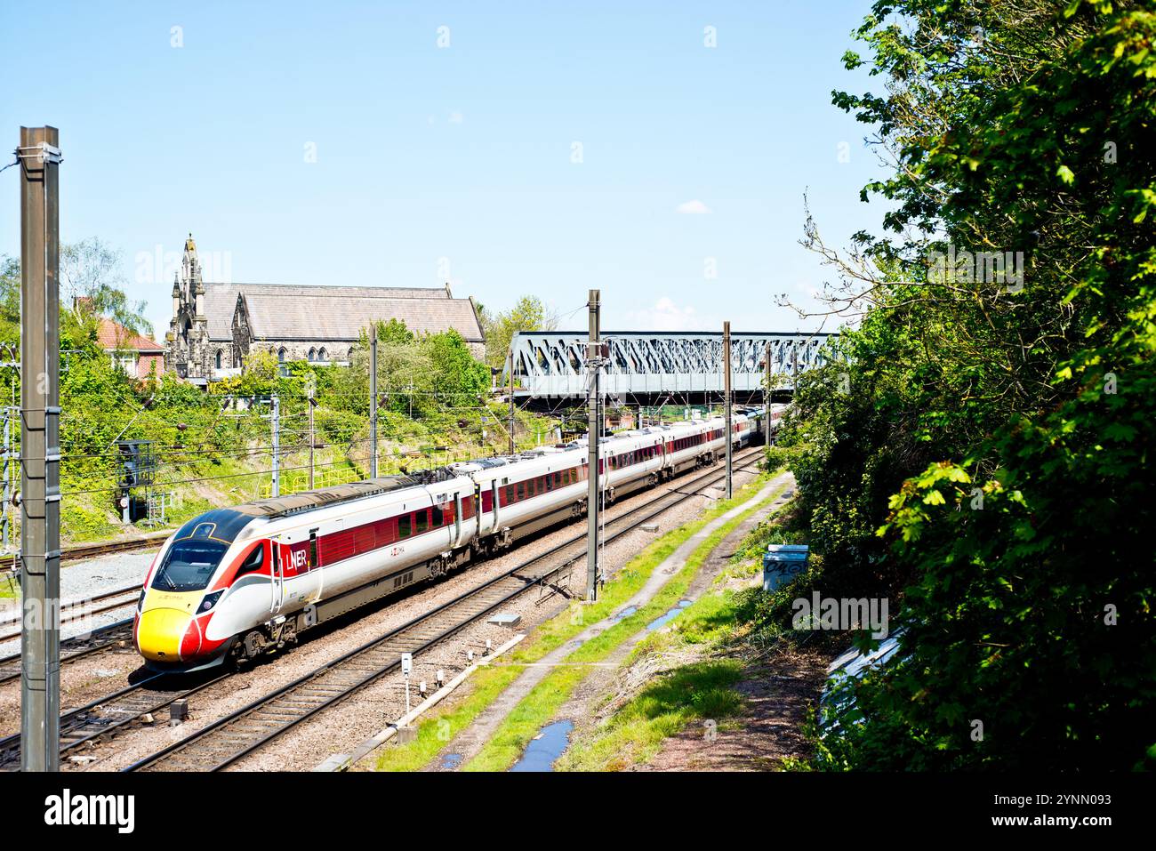 Lner azuma train hi-res stock photography and images - Alamy