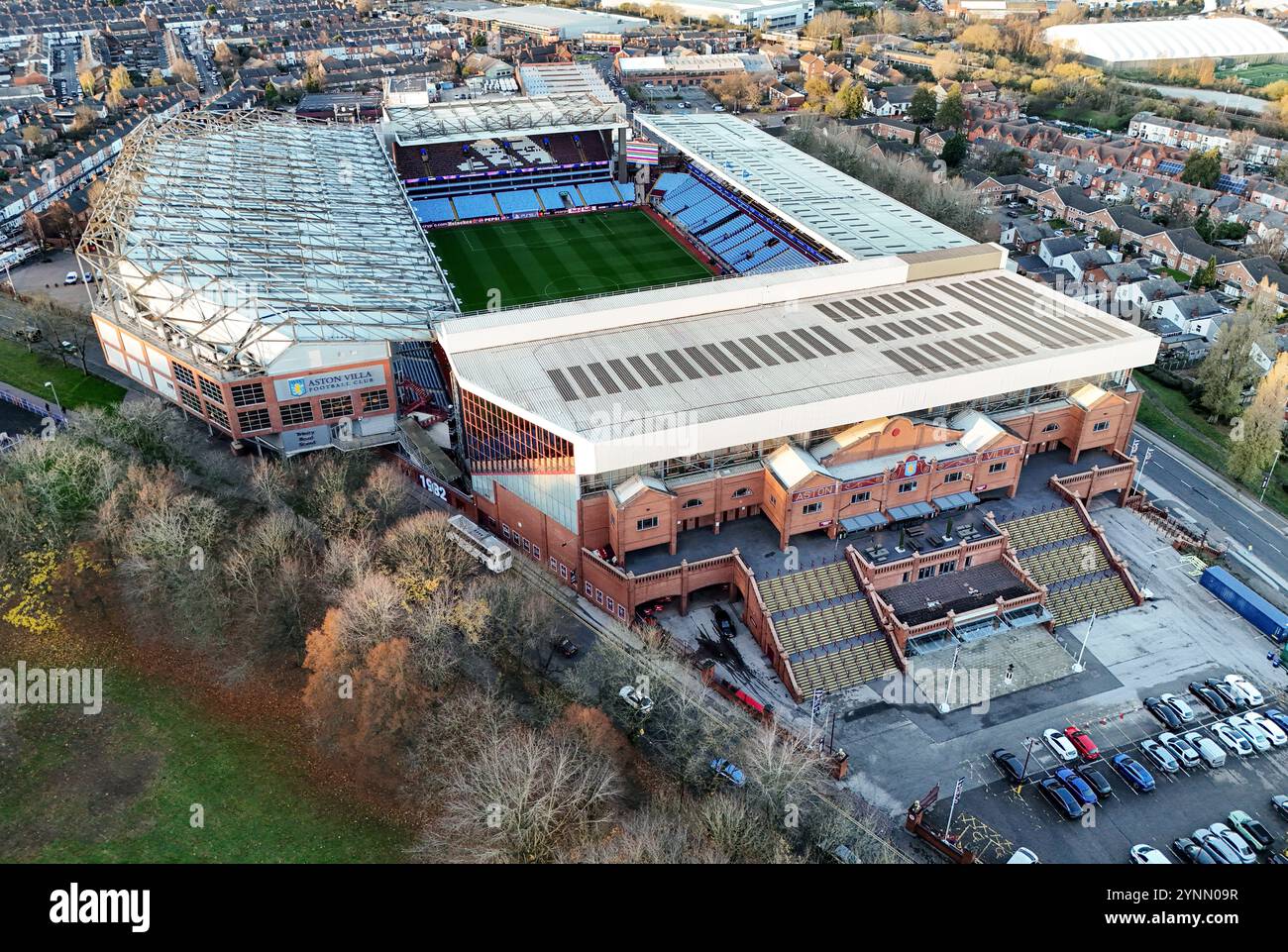 General view of Villa Park, home of Aston Villa Football Club ...