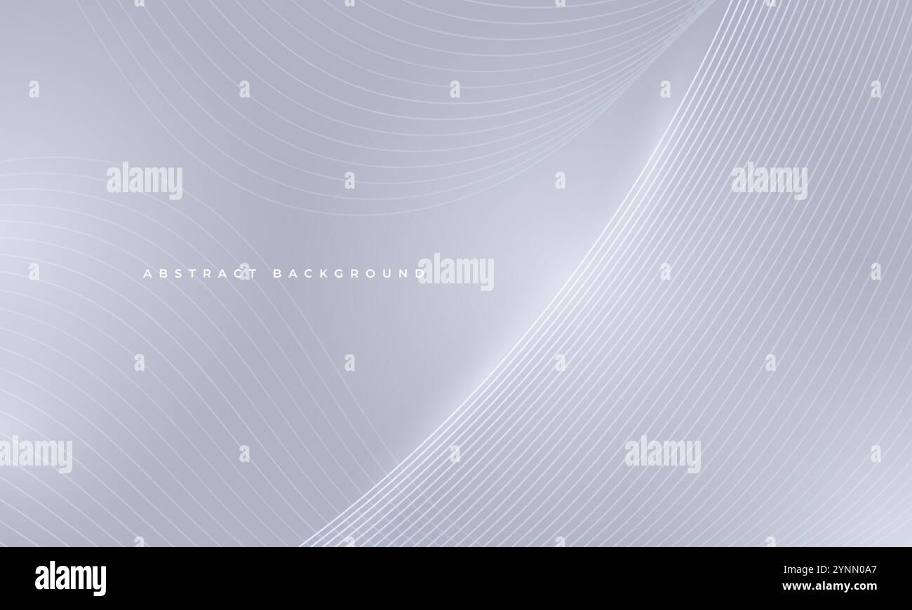 Grey curved wavy lines Stock Vector Images - Alamy