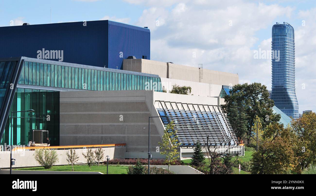 Restored "Sava Center" without changing an old look Stock Photo - Alamy