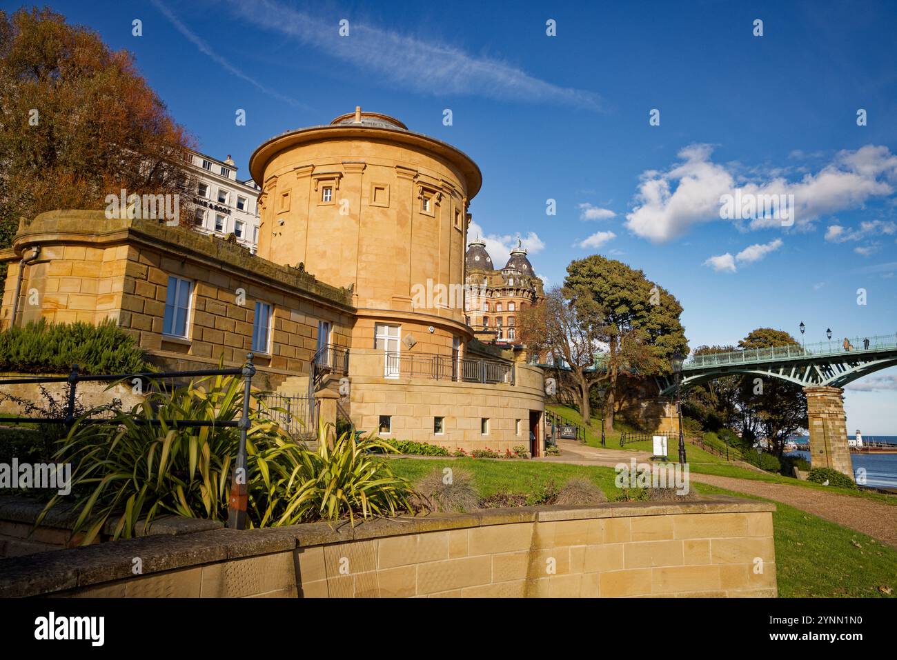 William Smith's historic Rotunda Museum in bright sunshine at ...