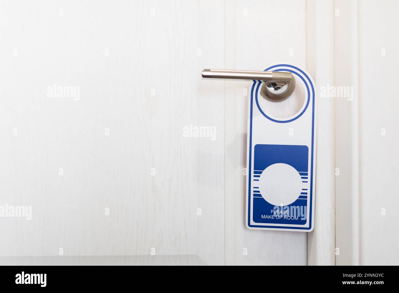 Door sign hanger - Please Make Up My Room Stock Photo - Alamy