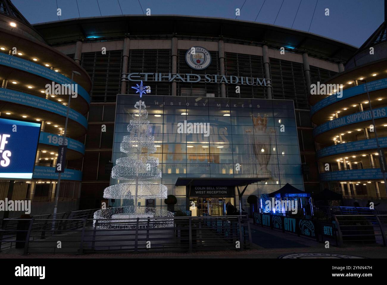 Etihad Stadium, Manchester, UK. 26th Nov, 2024. UEFA Champions League ...