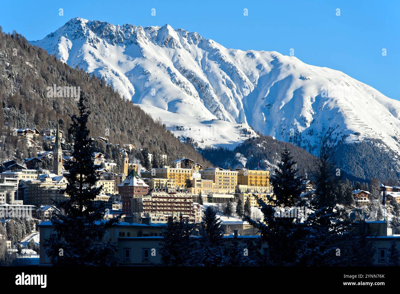 St moritz, switzerland winter hi-res stock photography and images - Alamy