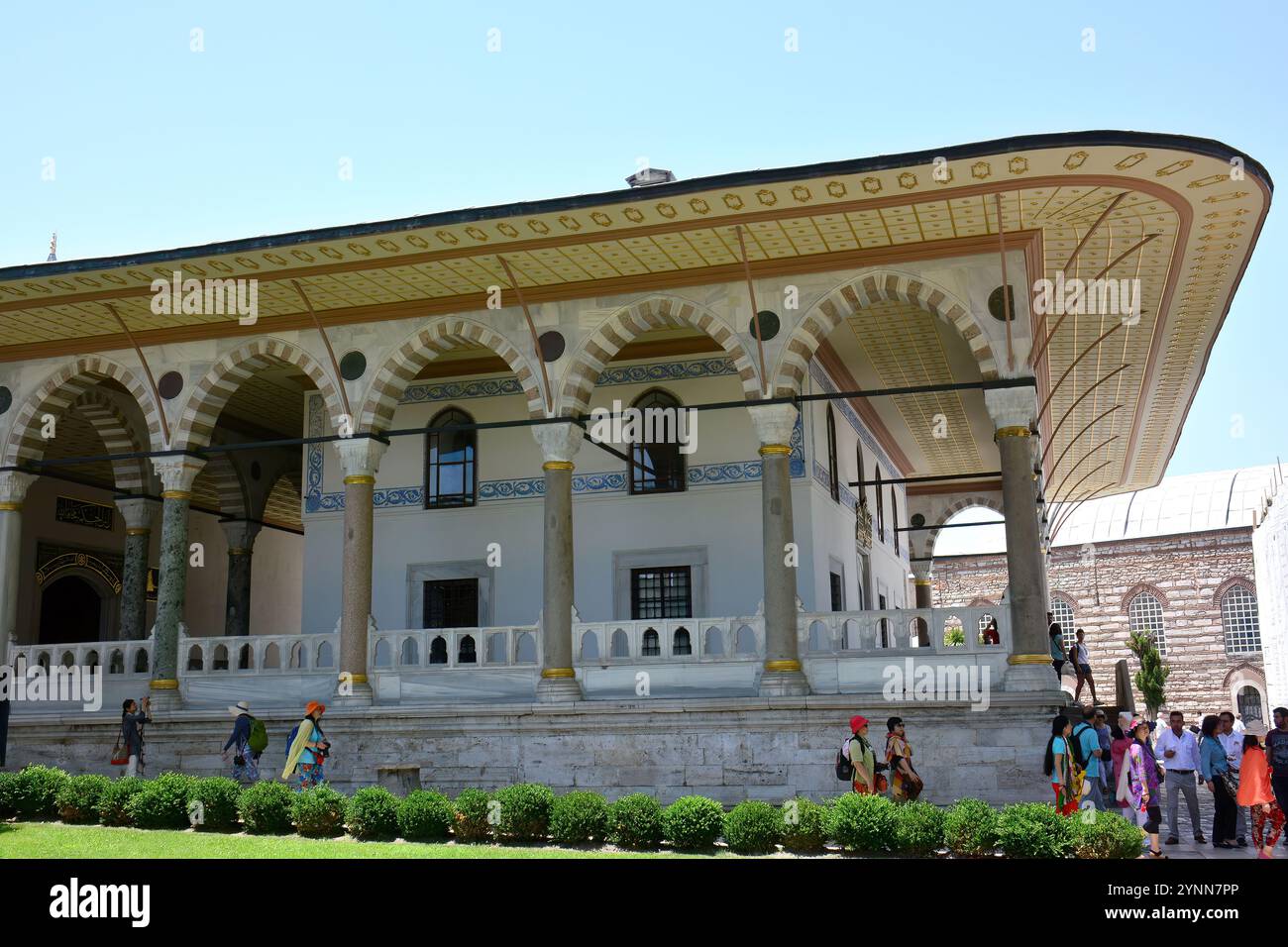 throne room, Topkapı Palace, Topkapı Saray, Istanbul, Turkey, UNESCO ...
