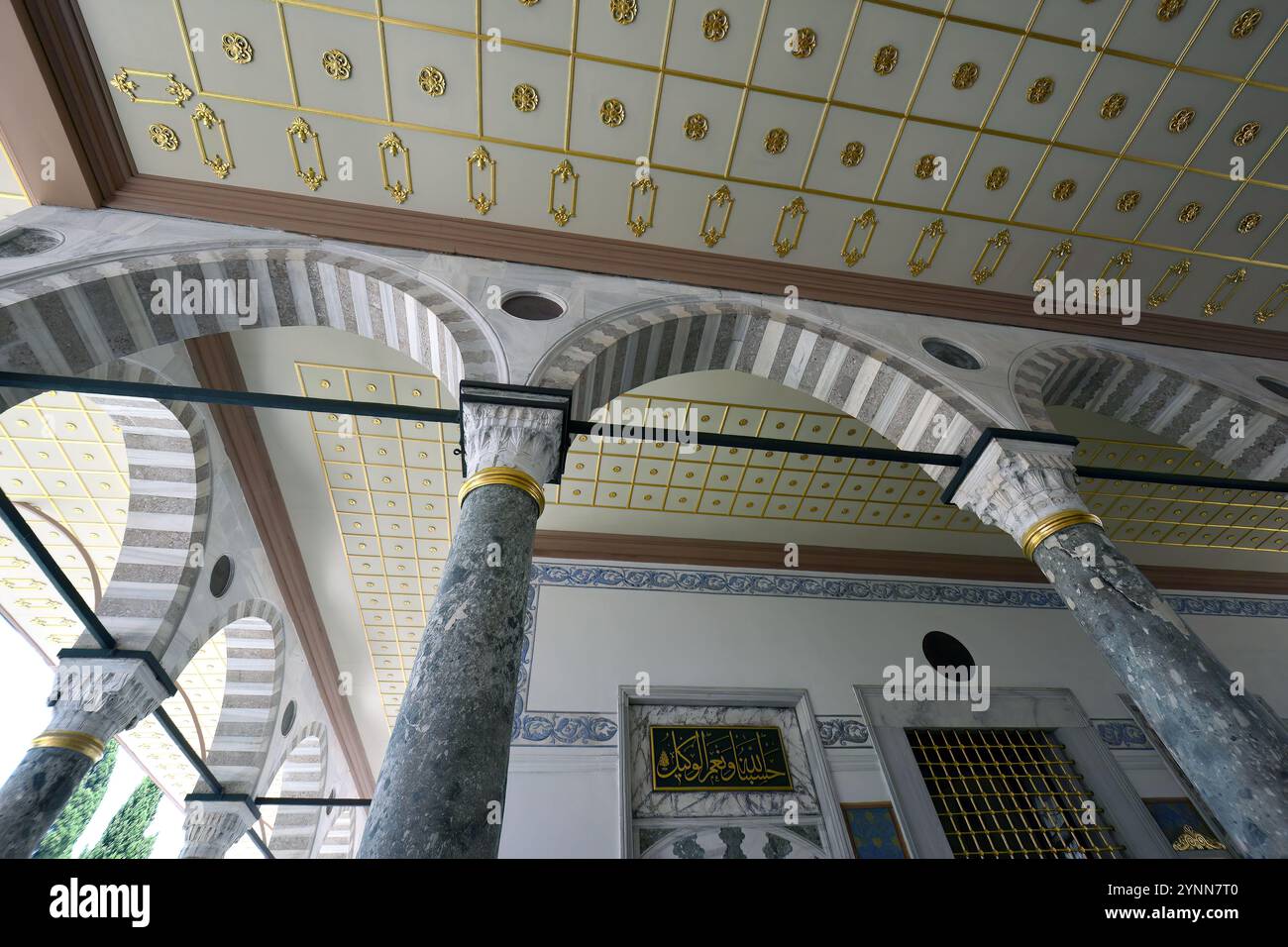 throne room, Topkapı Palace, Topkapı Saray, Istanbul, Turkey, UNESCO ...