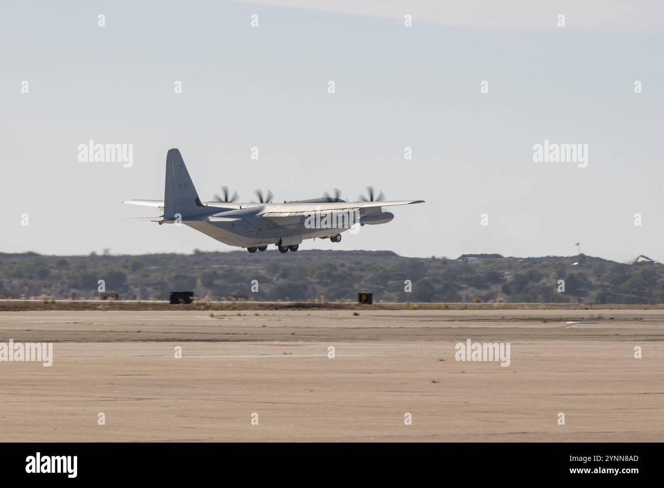 A U.S. Marine Corps KC-130J Super Hercules aircraft assigned to Marine ...