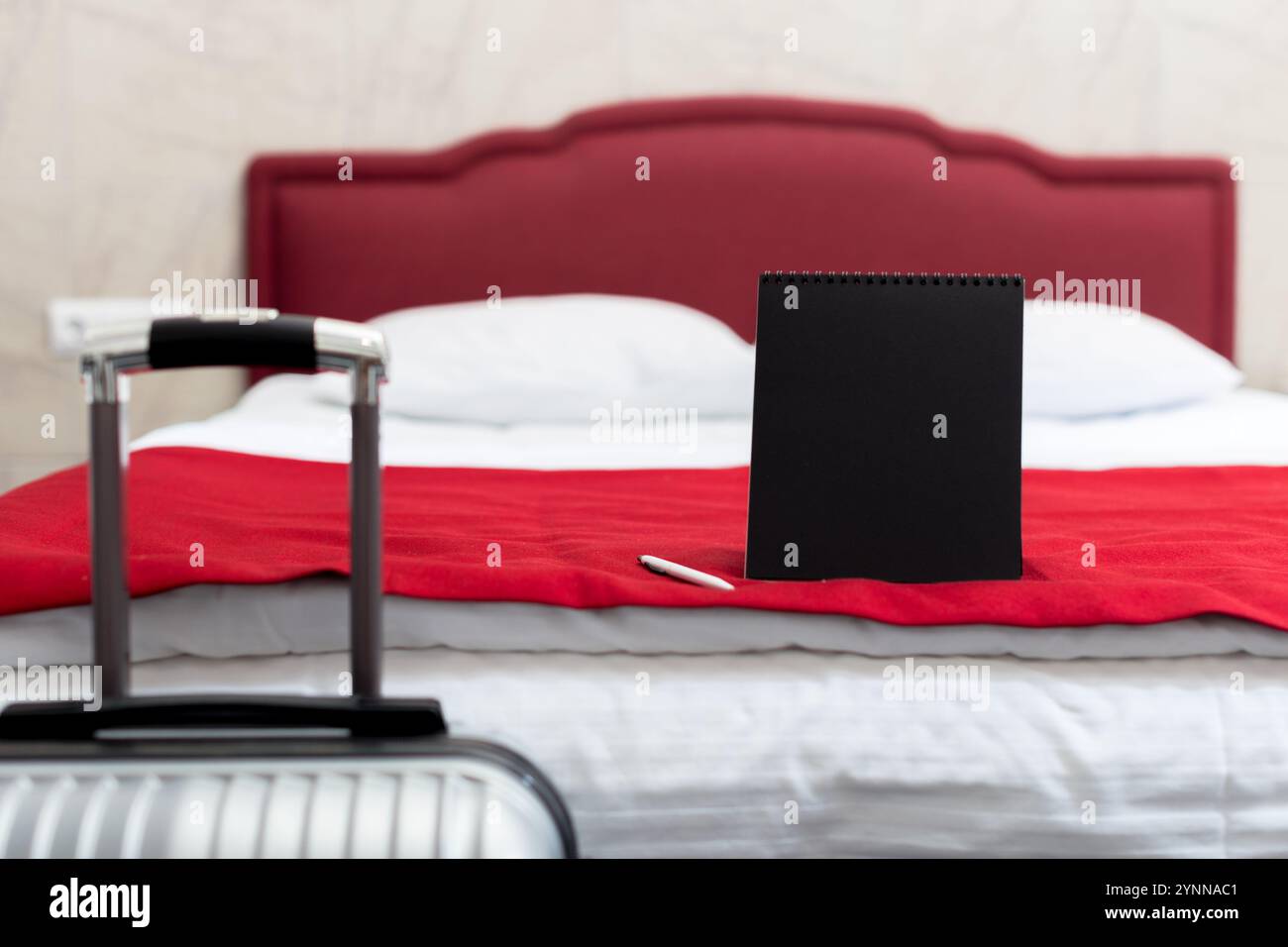 notes in a hotel room Stock Photo - Alamy