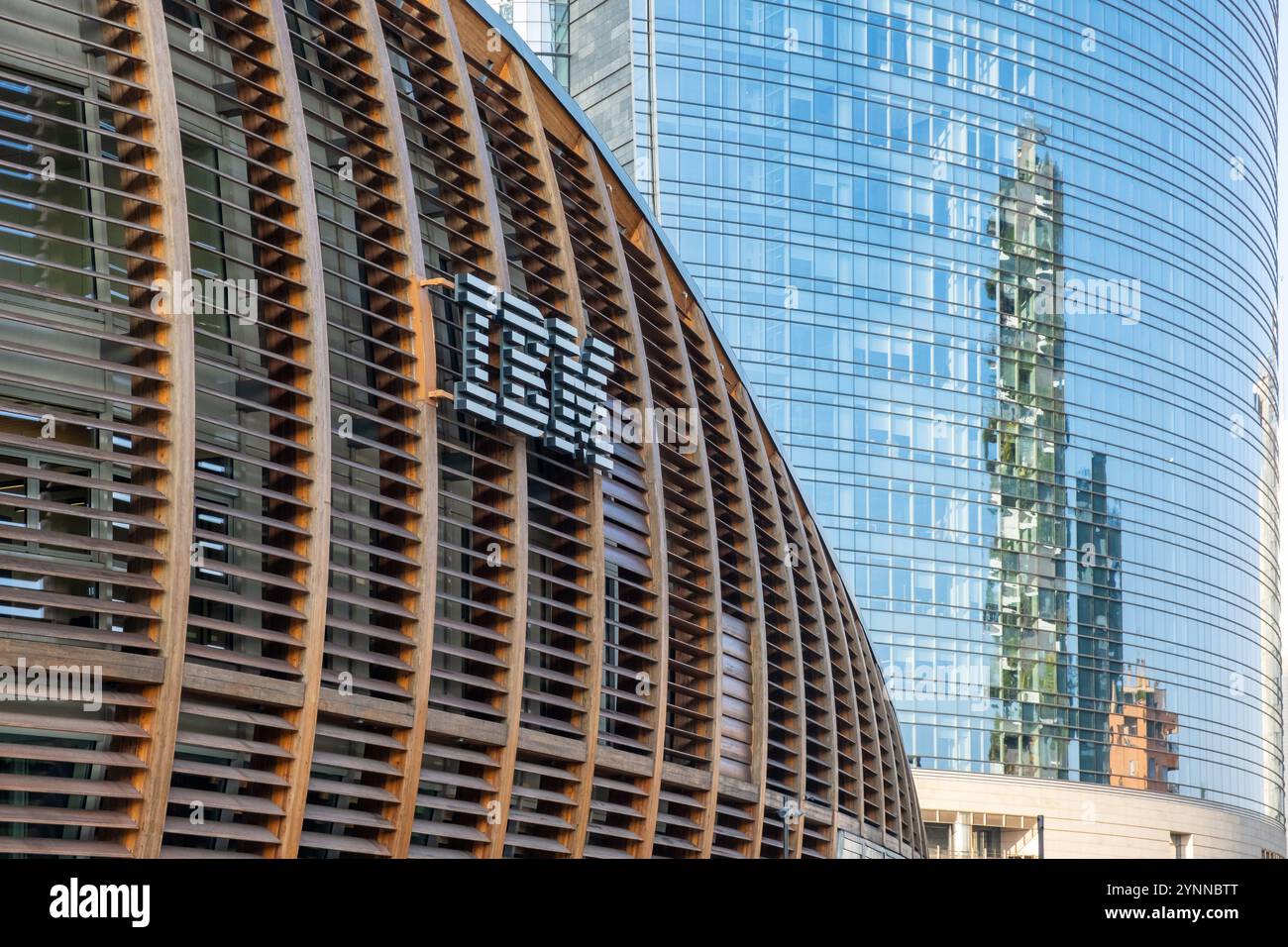 Ibm logo design hi-res stock photography and images - Alamy