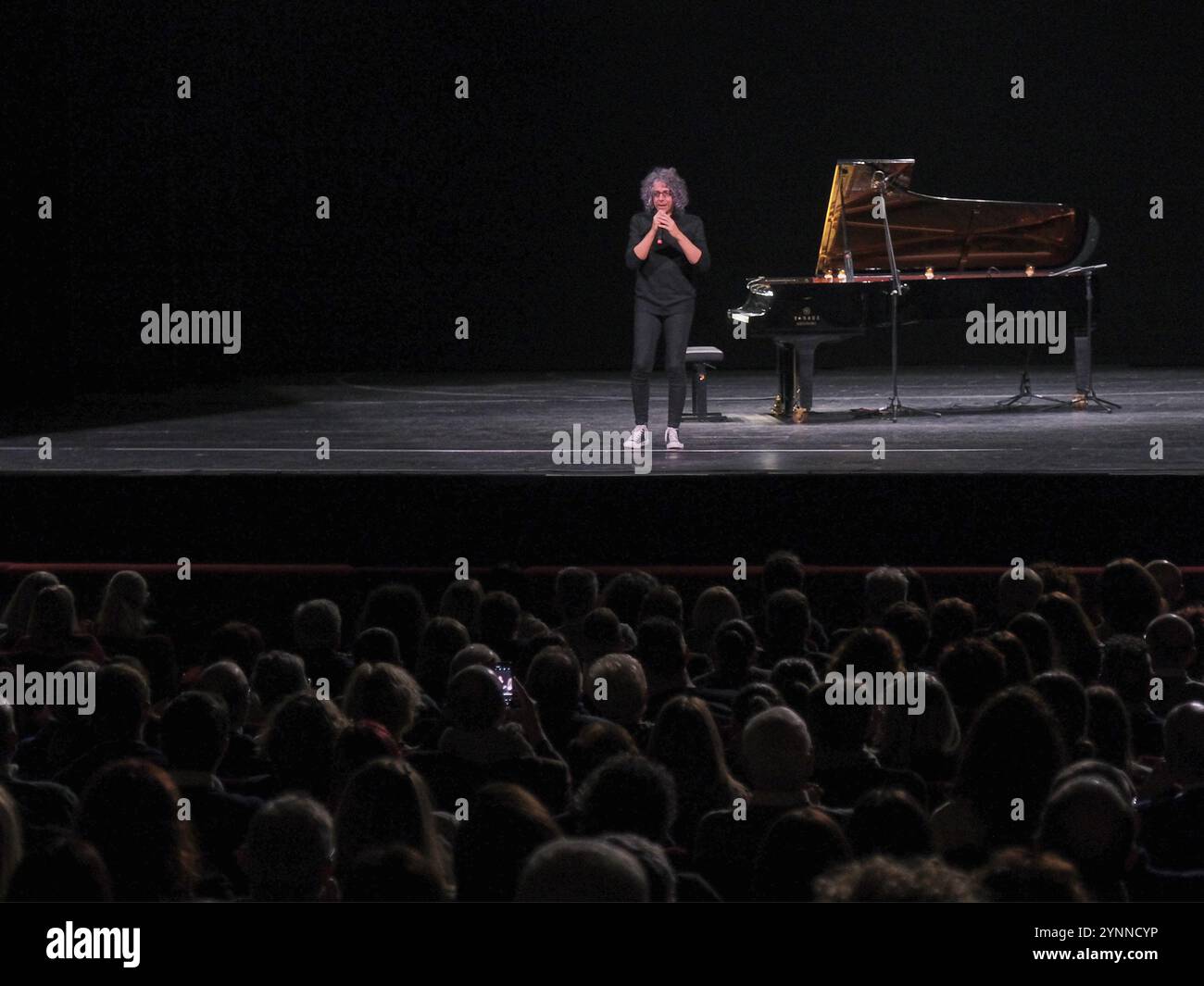 Teatro Filarmonico, Verona, Italy, November 25, 2024, Giovanni Allevi ...