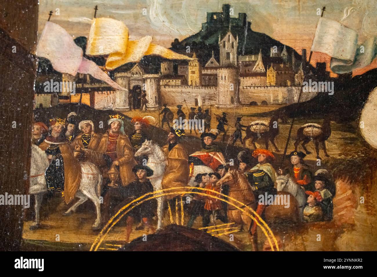 medieval city, Adoration of the Shepherds, Vicente Macip-Juan de Juanes ...