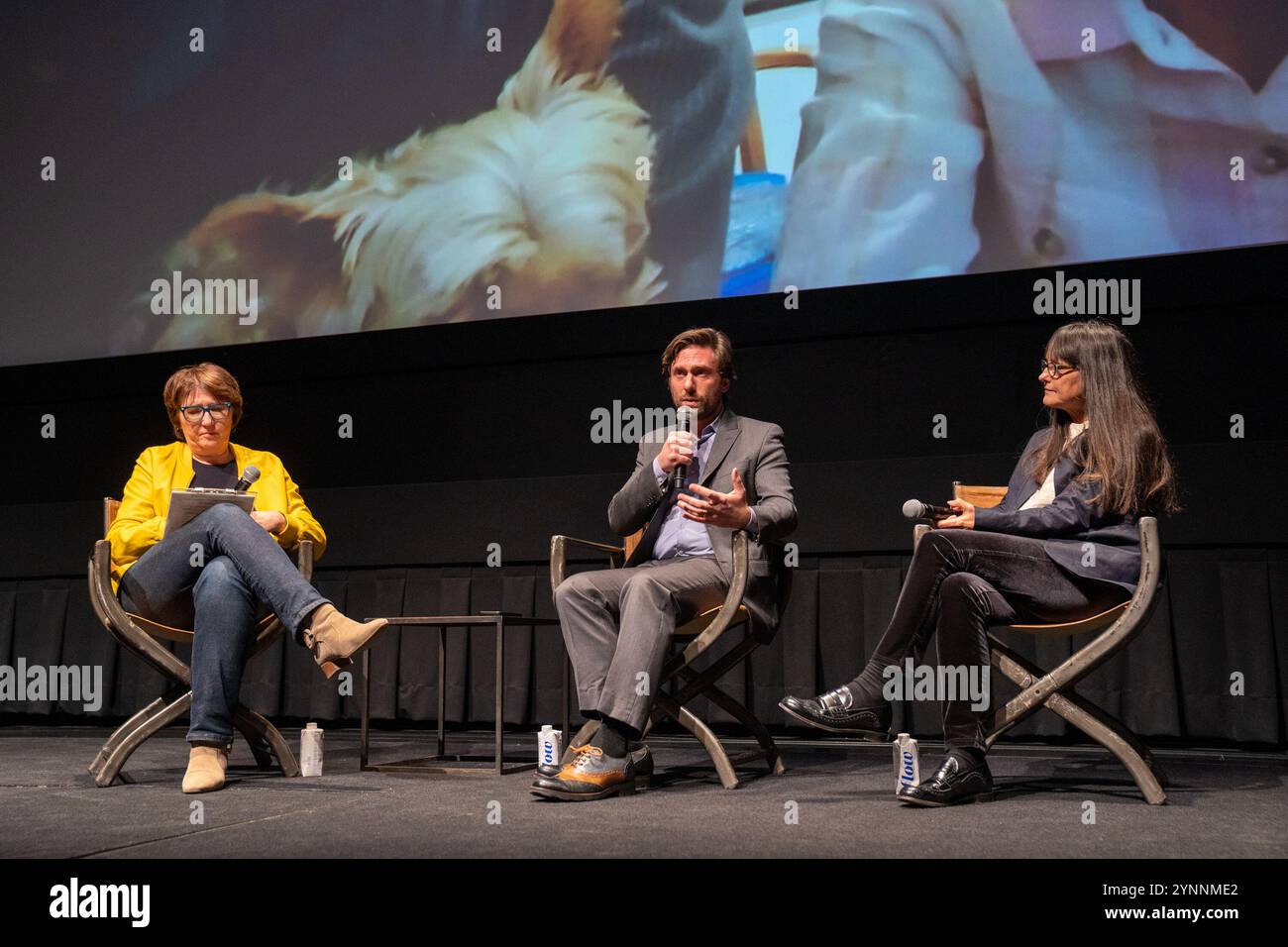 (L to R) Johanna Schneller, Journalist, The Globe and Mail, co-director ...