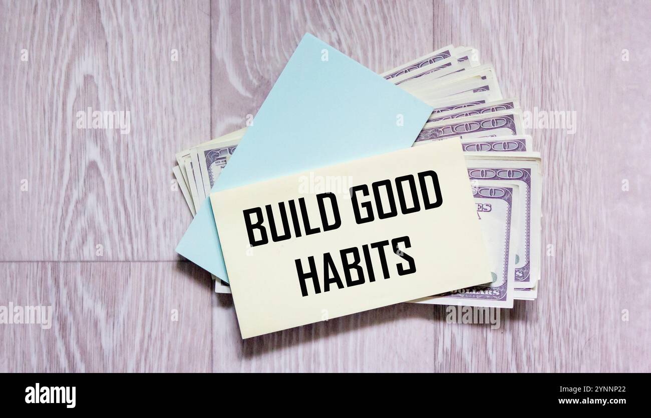 The concept of a healthy lifestyle and healthy habits. CREATE GOOD ...