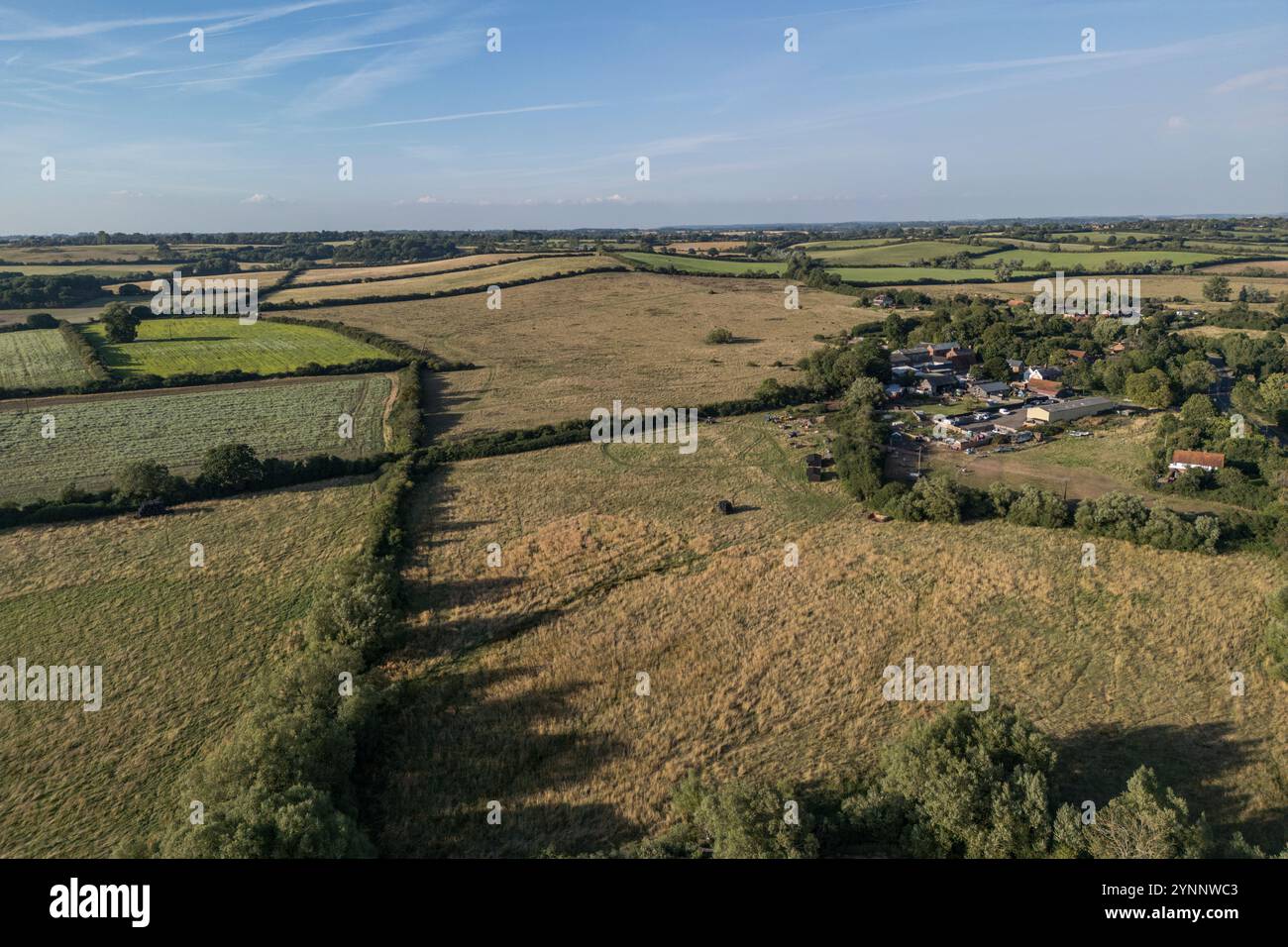 Aerial england countryside hi-res stock photography and images - Alamy
