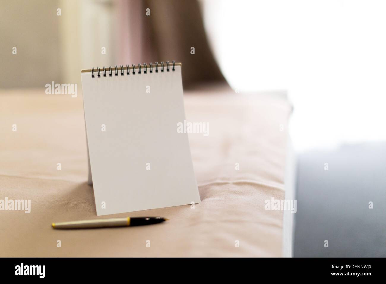 notes in a hotel room Stock Photo - Alamy