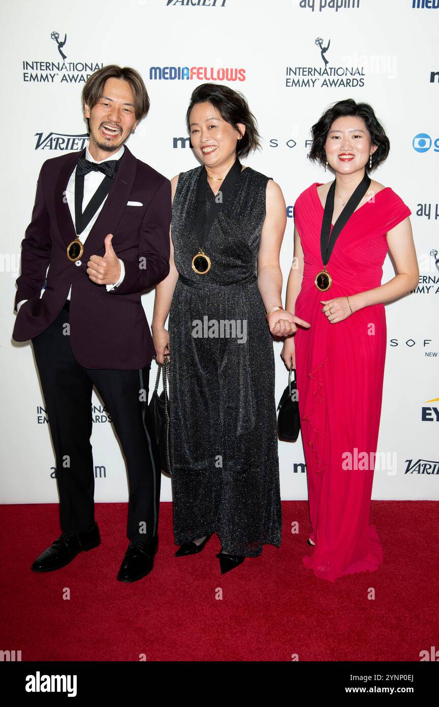 Yu Nakajima, Keiko Shirai und Kiara Hata bei der Verleihung der 52 ...