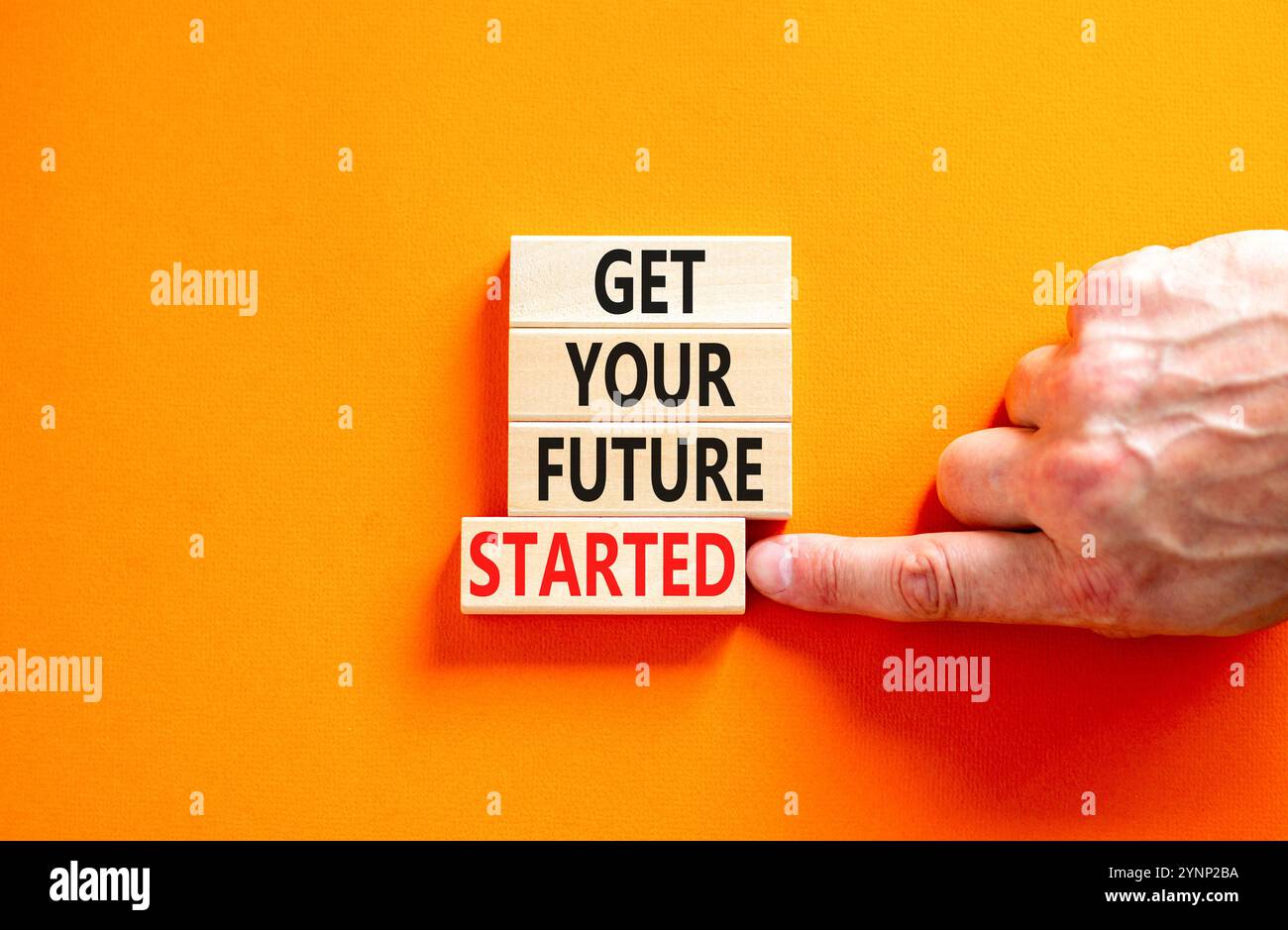 Get your future started symbol. Concept words Get your future started ... Get your future started symbol. Concept words Get your future started ...
