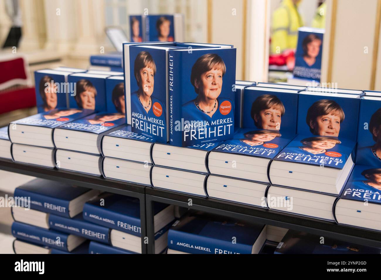 Angela Merkel, Buchpräsentation im Deutschen Theater, Berlin, 26.11. ...