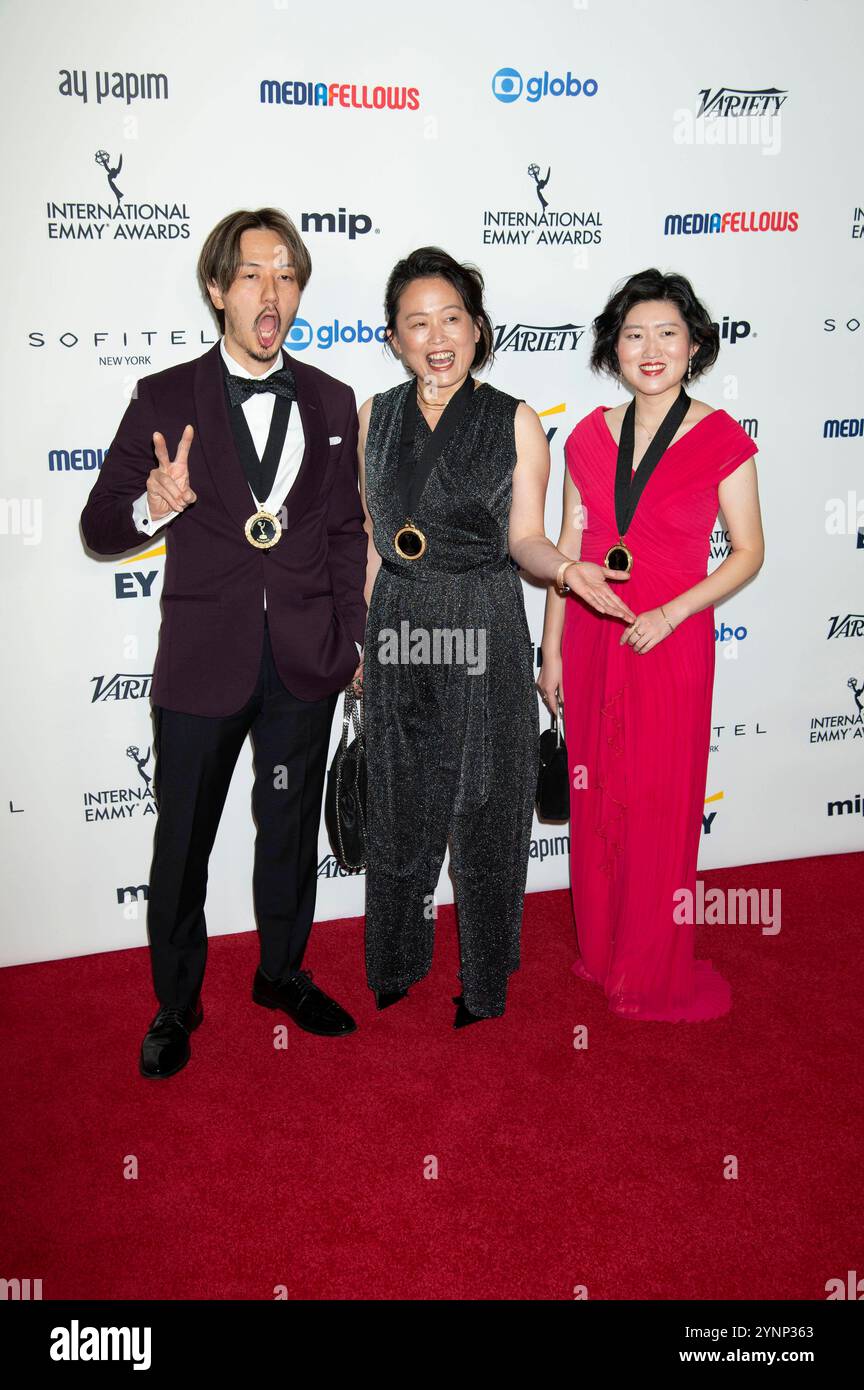 Yu Nakajima, Keiko Shirai und Kiara Hata bei der Verleihung der 52 ...