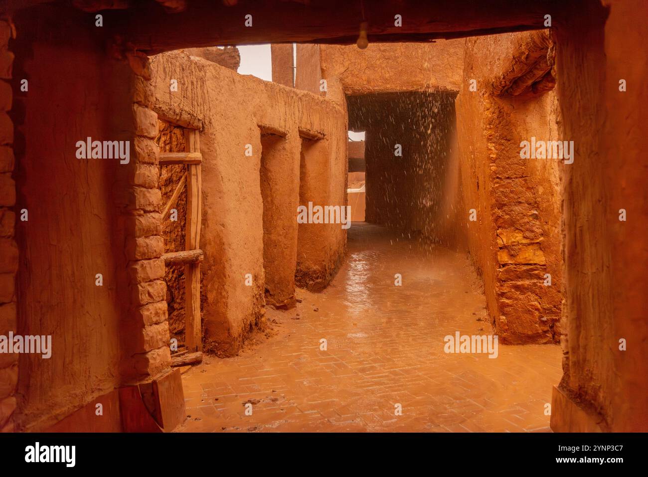 Ancient Arabian historical mud houses Stock Photo - Alamy