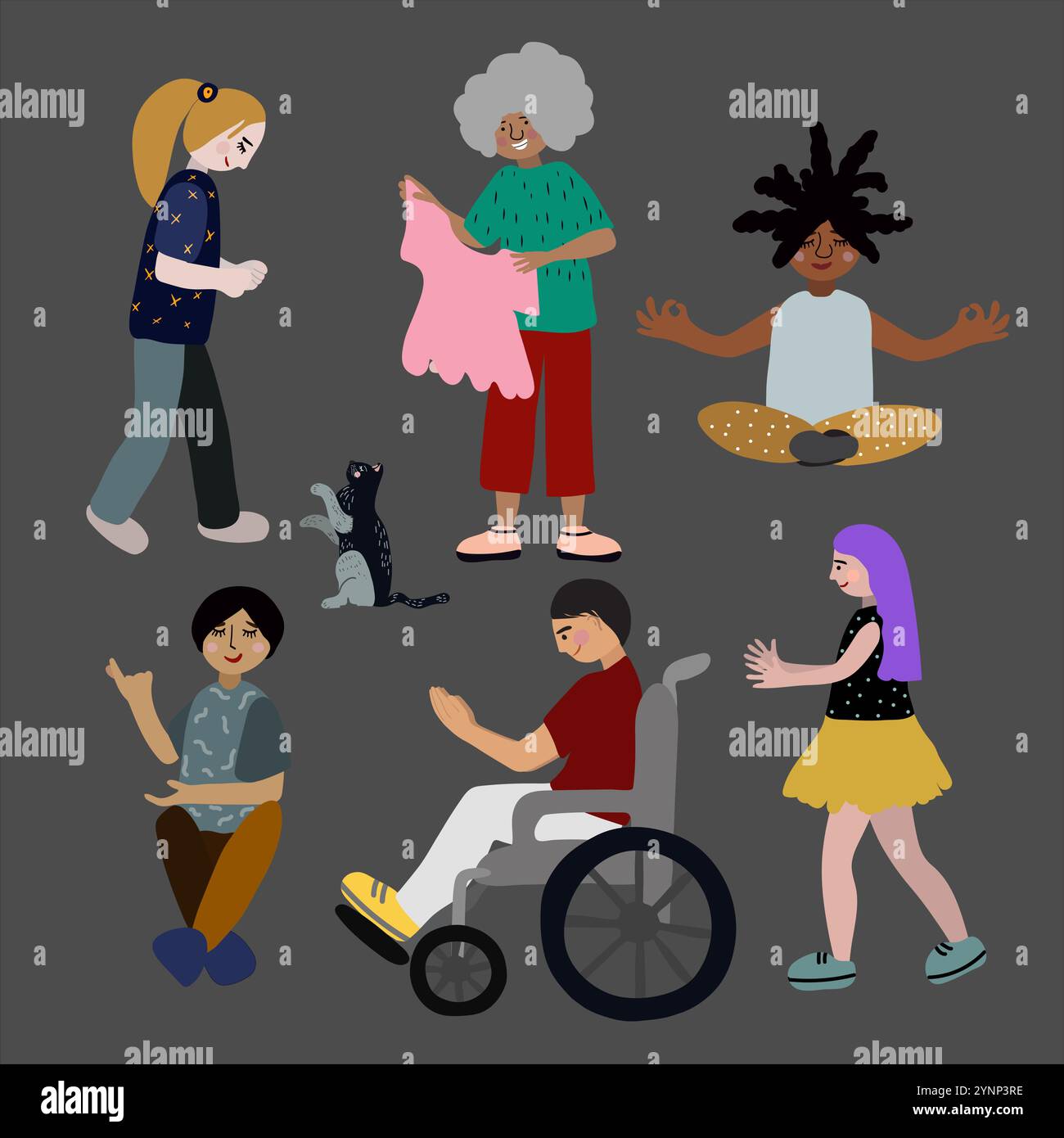 Cultural differences people Stock Vector Images - Alamy