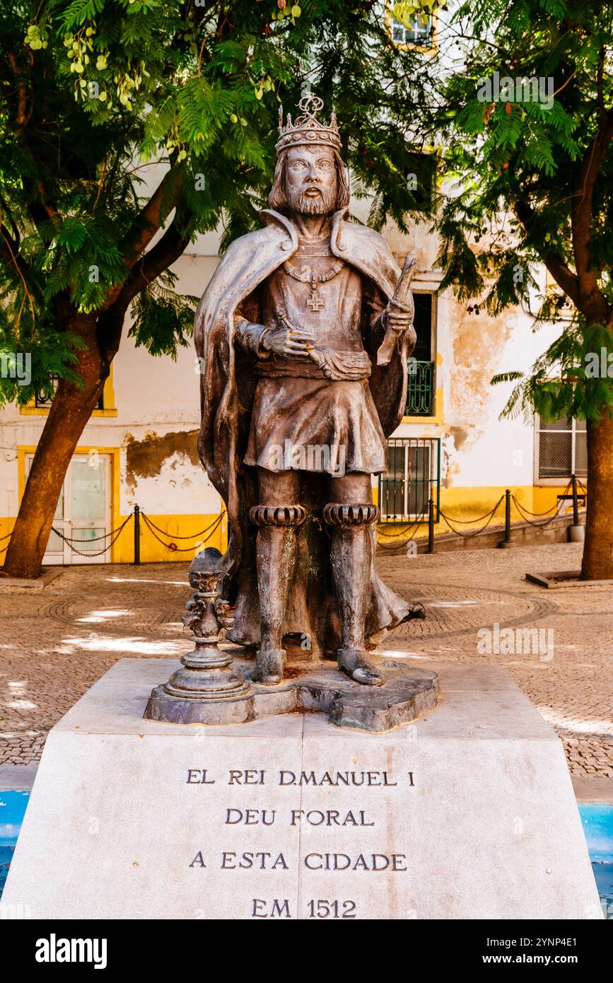 Monument to King Manuel I of Portugal. Elvas, Alentejo, Portugal ...