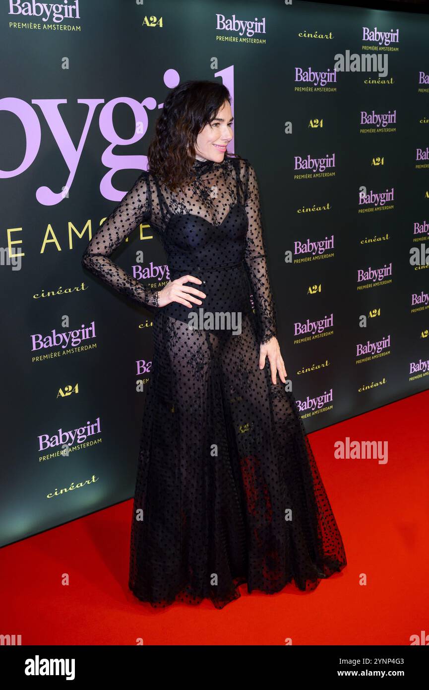 Amsterdam, The Netherlands, 2024-11-25 19:32:46 AMSTERDAM, 25-11-2024, TuschinskiBabygirl red ...