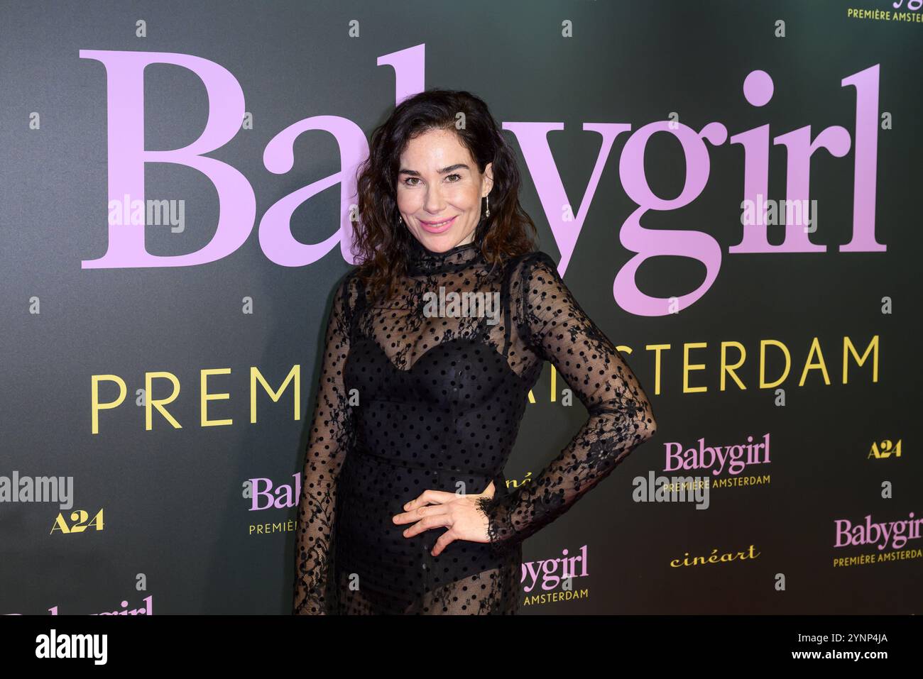 Amsterdam, The Netherlands, 2024-11-25 19:33:18 AMSTERDAM, 25-11-2024, TuschinskiBabygirl red ...