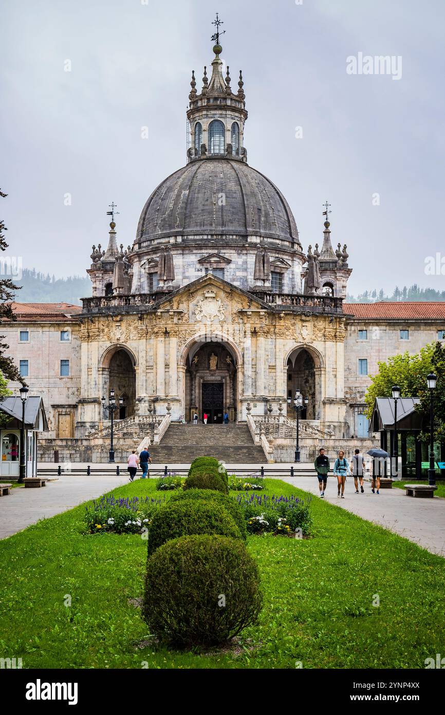 Basilica of Loyola. Sanctuary of Ignatius of Loyola. Azpeitia ...