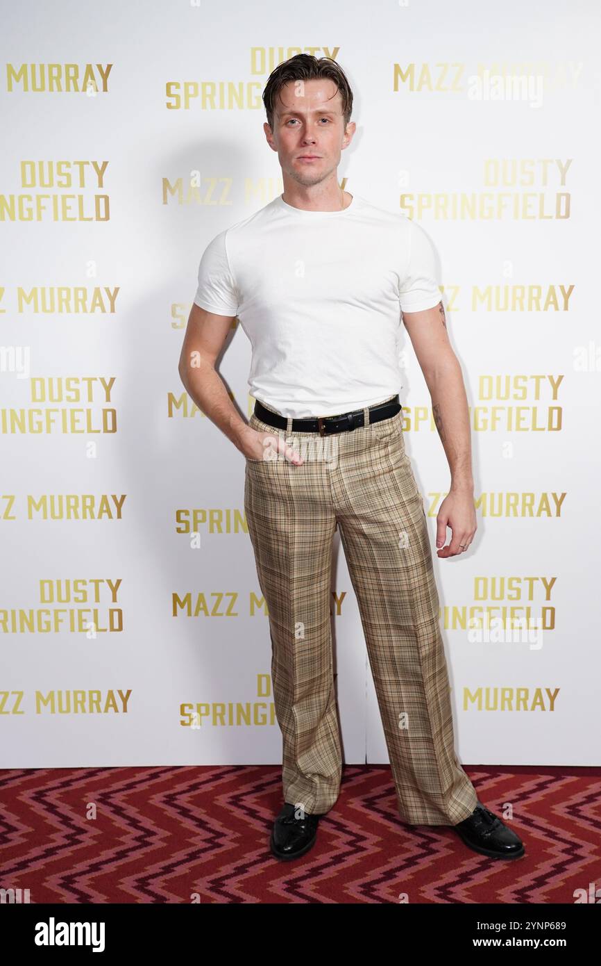 Rob Houchen arriving for the press night of Mazz Murray: The Music of ...