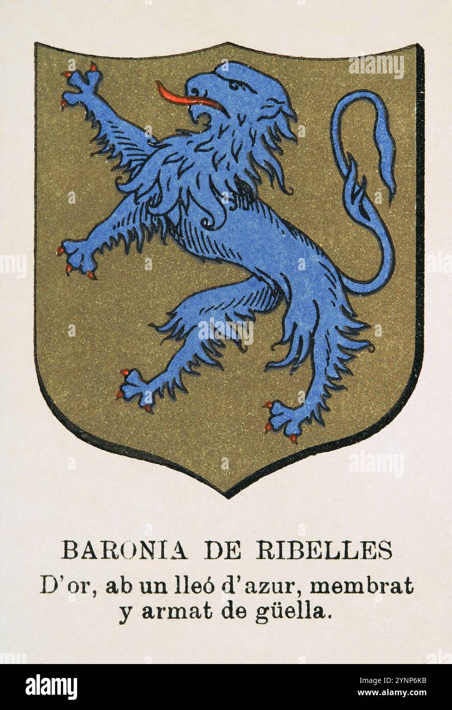 Baronies of Catalonia. Barony of Ribelles (Baronia de Ribelles), 11th ...