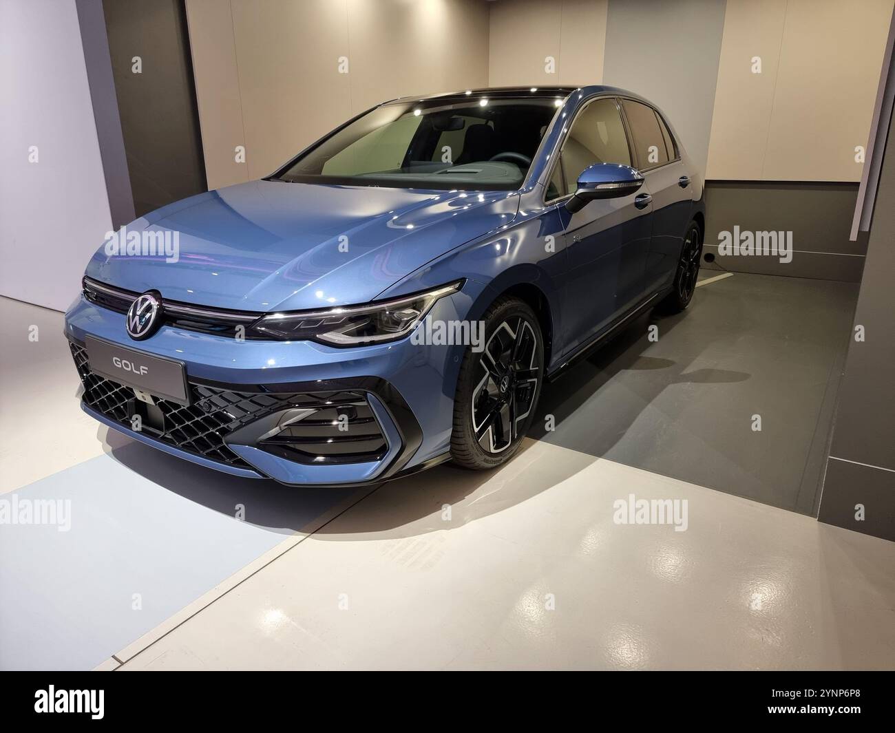 Volkswagen Golf as exhibited at the Iconic exposition in Berlin ...