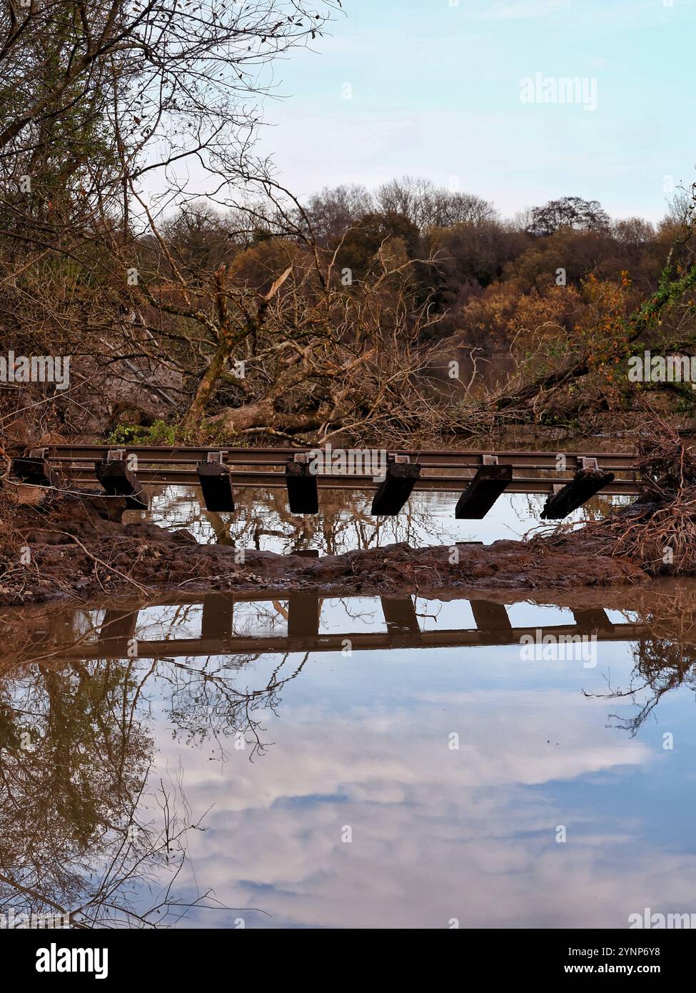 Stover Canal, Newton Abbot, Devon, UK. 26 November, 2024. UK Weather ...