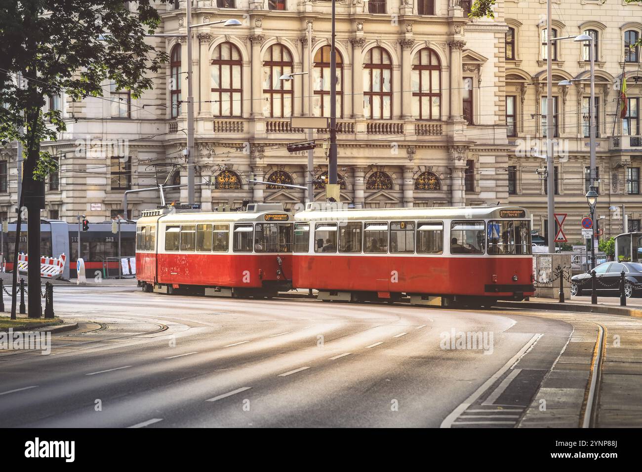 Old fashioned tram goes hi-res stock photography and images - Alamy