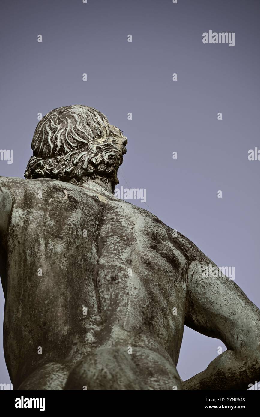 Greek Runner Sculpture Stock Photo - Alamy