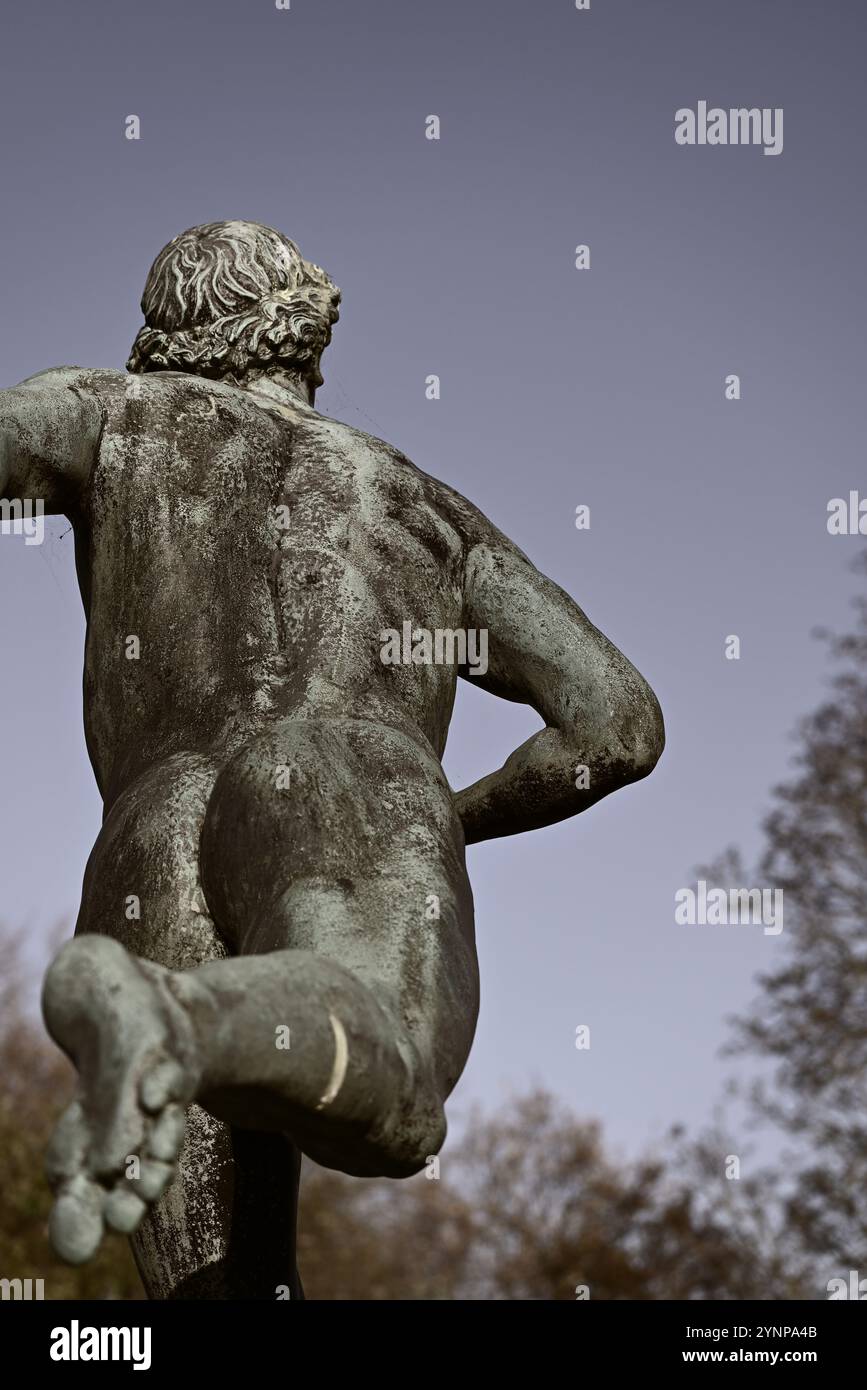Greek Runner Sculpture Stock Photo - Alamy