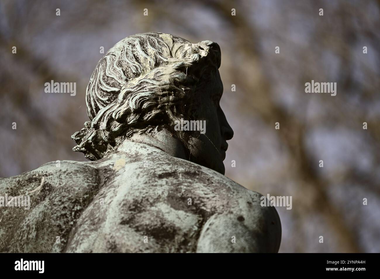 Greek Runner Sculpture Stock Photo - Alamy