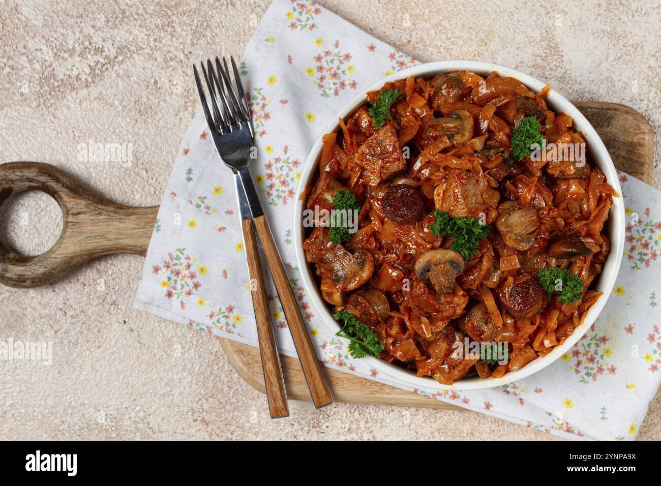 Bigos, bigus is a national Polish dish, made of cabbage and meat ...