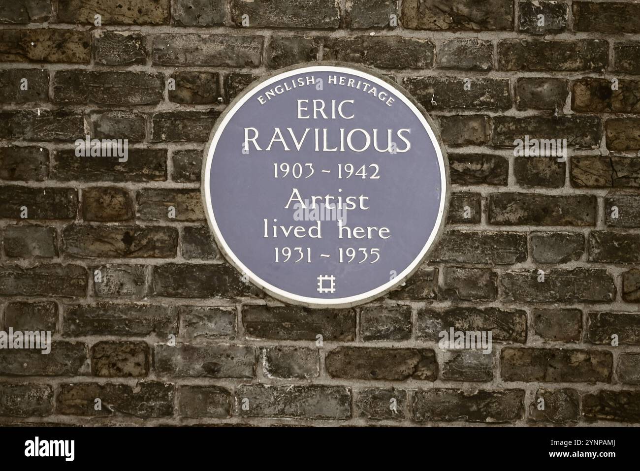 Eric Ravilious Plaque Stock Photo - Alamy