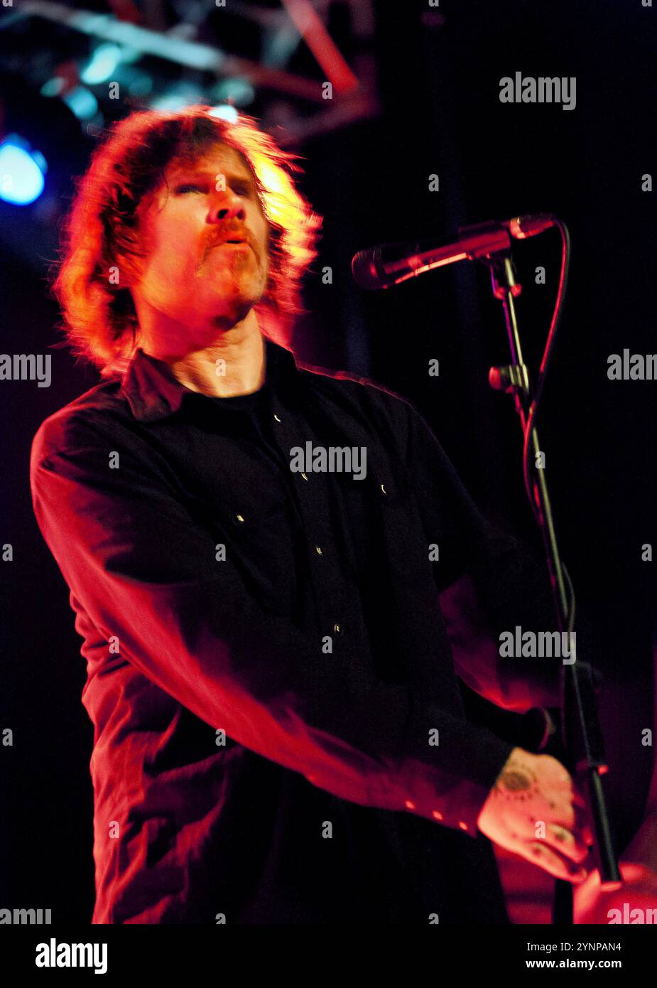Singer of the rock band mark lanegan band hi-res stock photography and ...