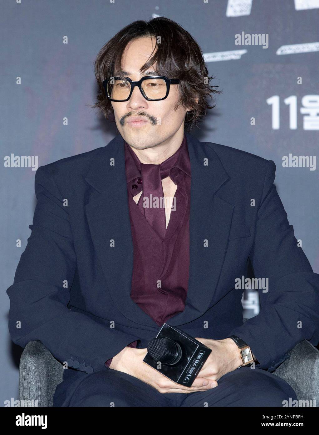 Seoul, South Korea. 26th Nov, 2024. South Korean actor Ryoo Seung-bom ...