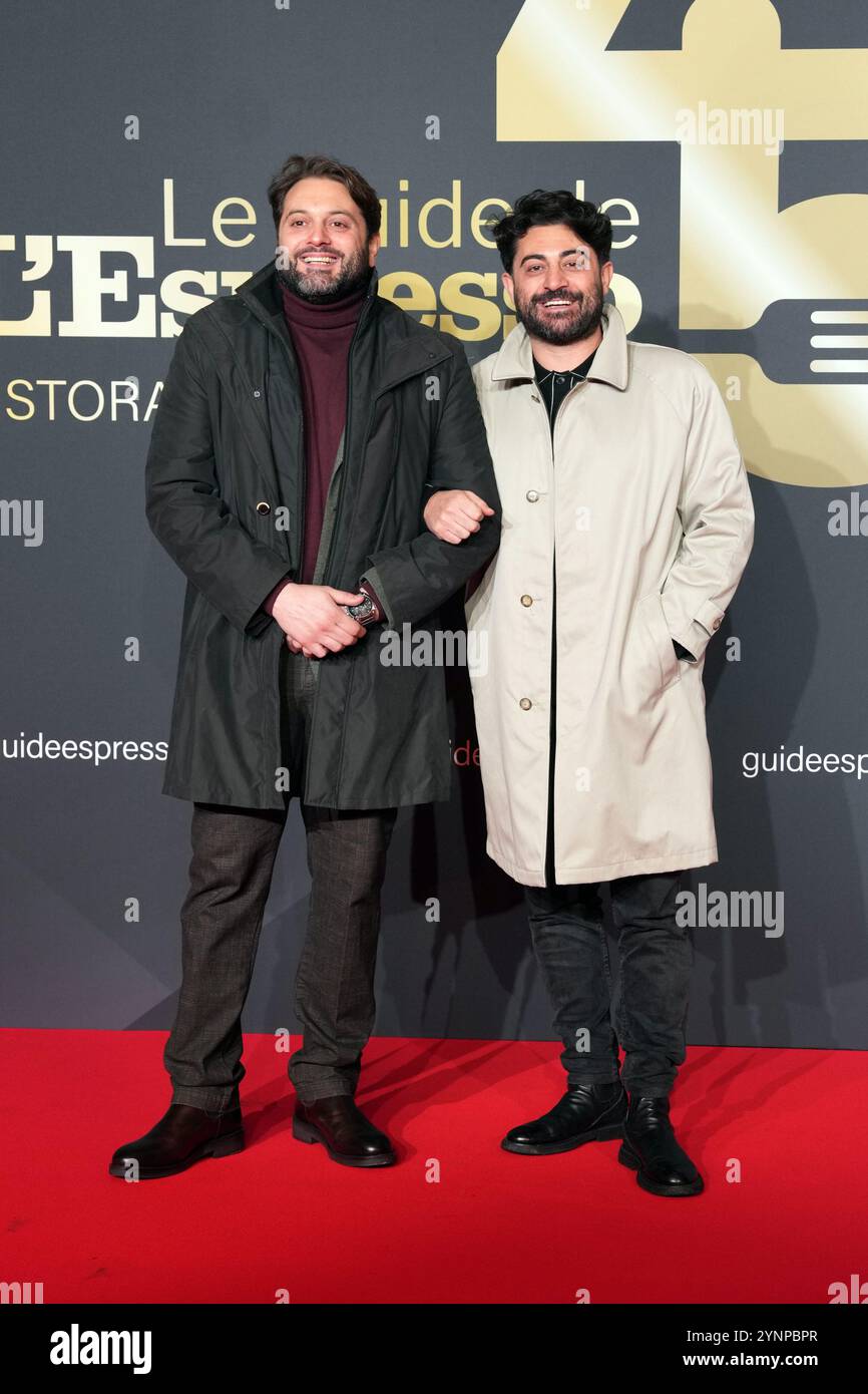 Milano, Italia. 26th Nov, 2024. Francesco e Salvatore Sodano attend at ...