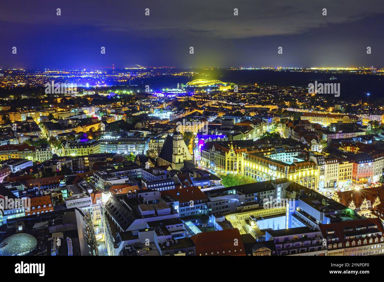 Panorama augustusplatz from leipzig hi-res stock photography and images ...
