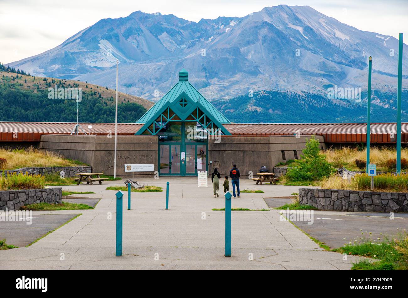 The Forest service ColdWater ridge visitor center is located in the ...