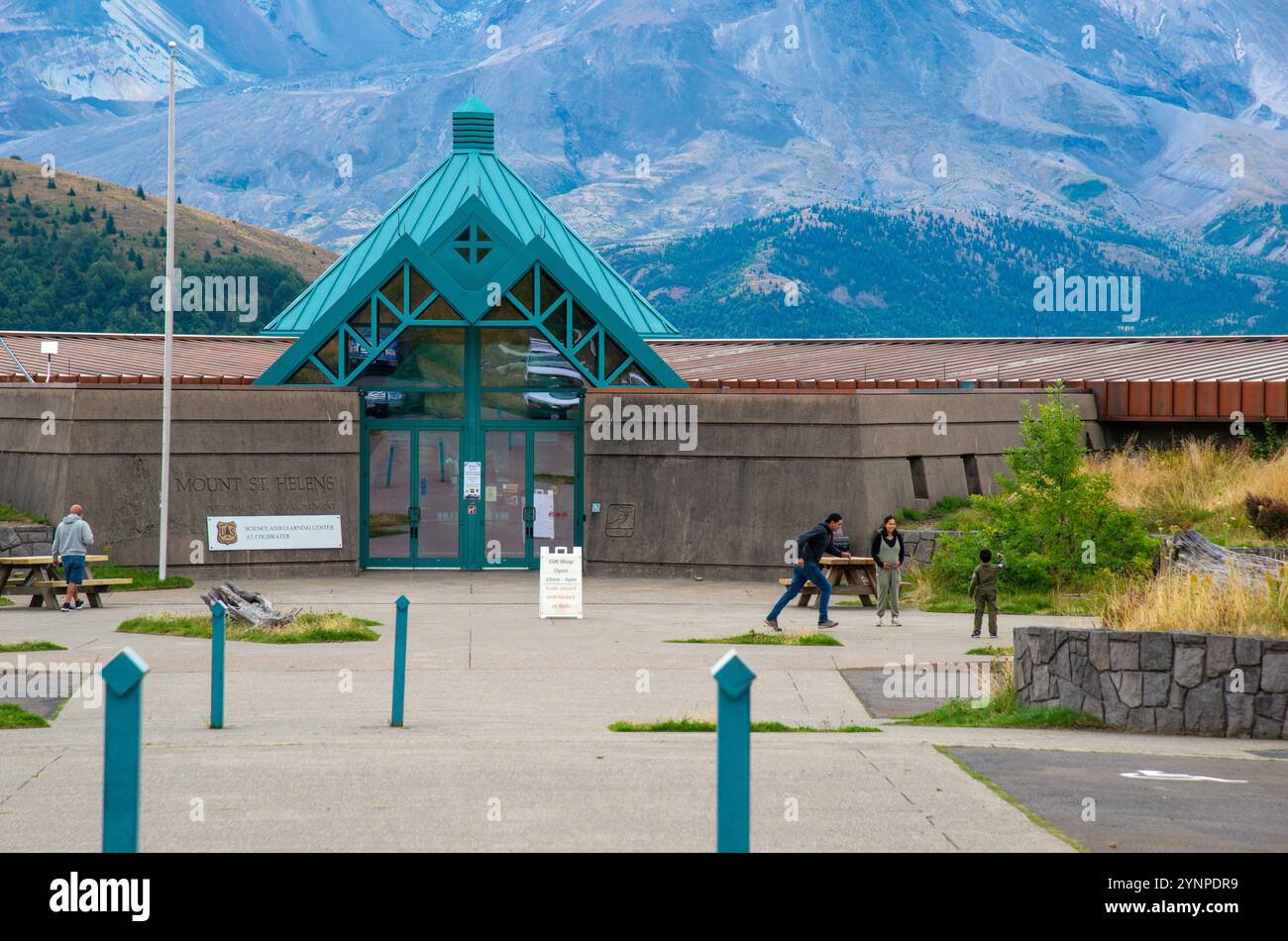 The Forest service ColdWater ridge visitor center is located in the ...