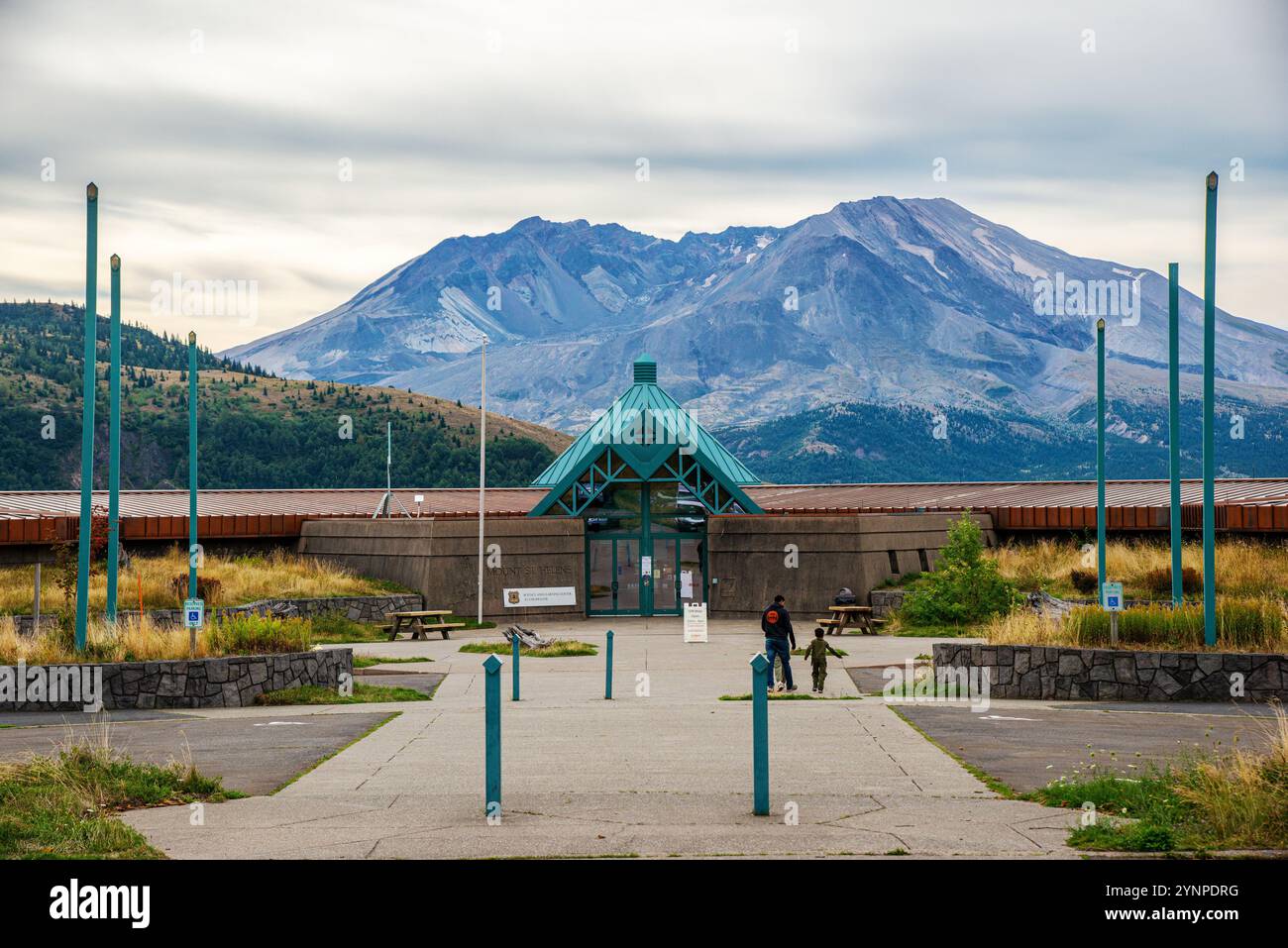 The Forest service ColdWater ridge visitor center is located in the ...