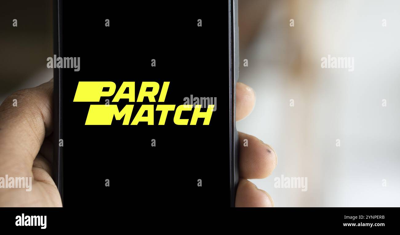 Dhaka, Bangladesh- 23 Nov 2024: Parimatch logo is displayed on ...