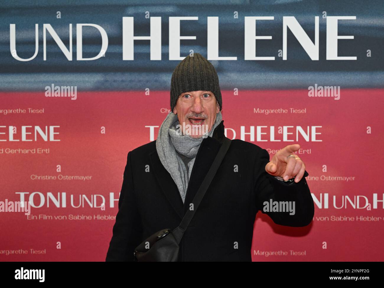 Munich, Germany. 26th Nov, 2024. Actor Heio von Stetten stands on the ...