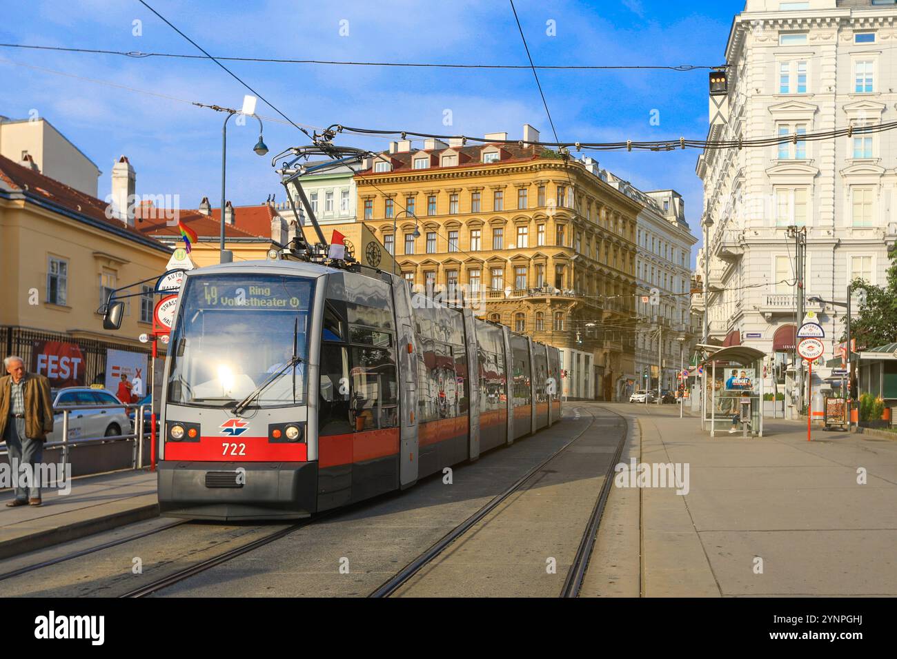 Old fashioned tram goes hi-res stock photography and images - Alamy